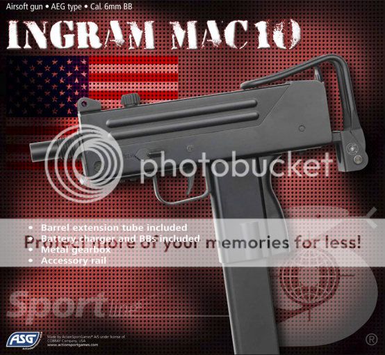 Yosser's Airsoft Odyssey: ASG MAC10 Review